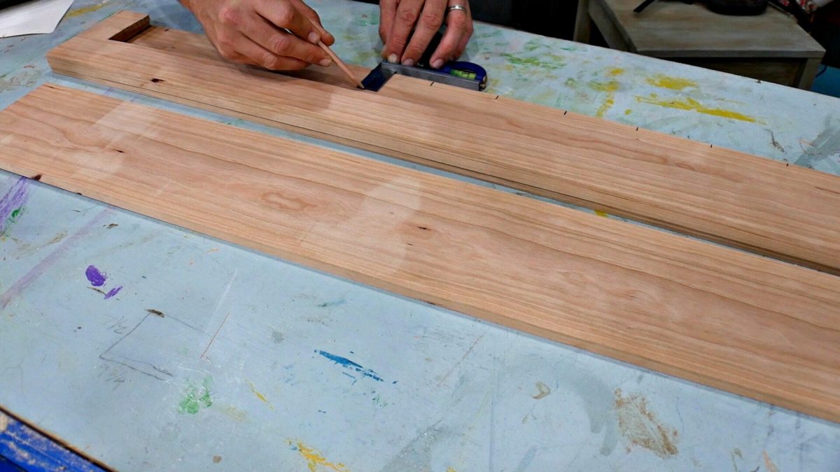 DIY Baseball Bat Display Rack