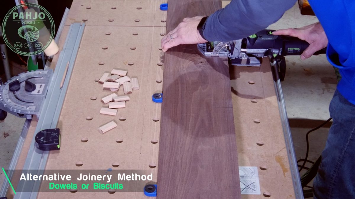 DIY Walnut Dining Table