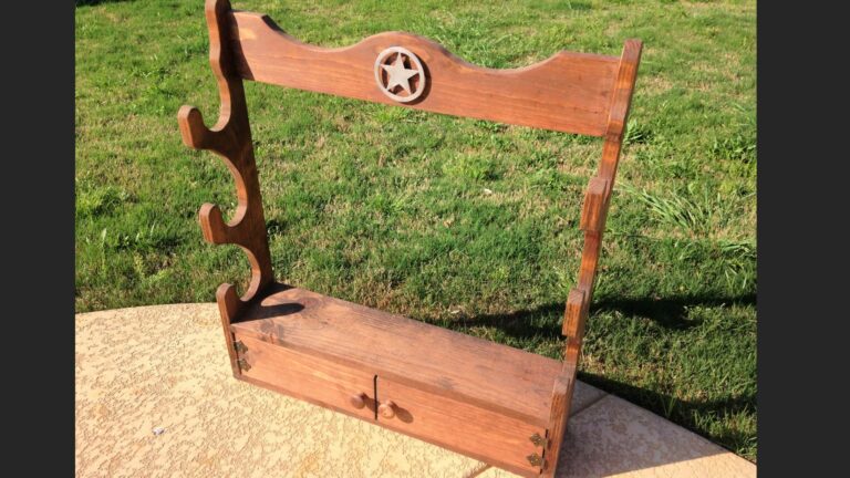 35 Easy DIY Gun Wall Mount Rack Displays (Free Plans)