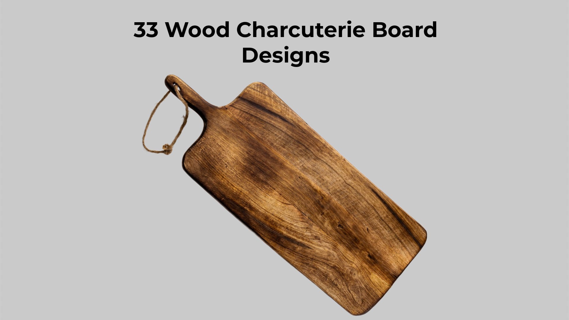 33 DIY Wood Charcuterie Board Designs