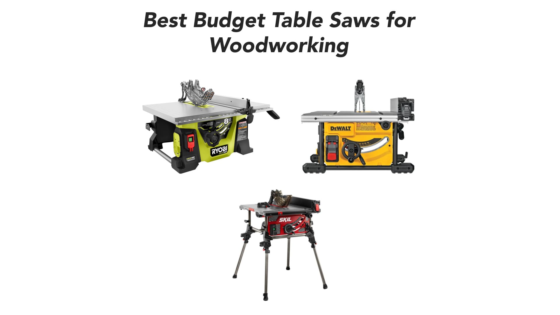 The Best Budget Table Saws for Woodworking in 2025